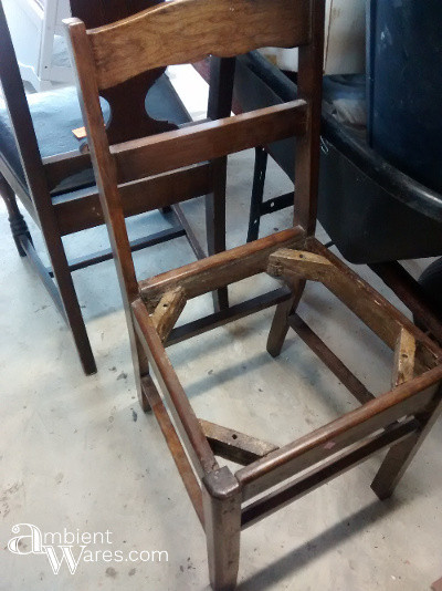Use A Piece Of Clothing To Recover A Chair