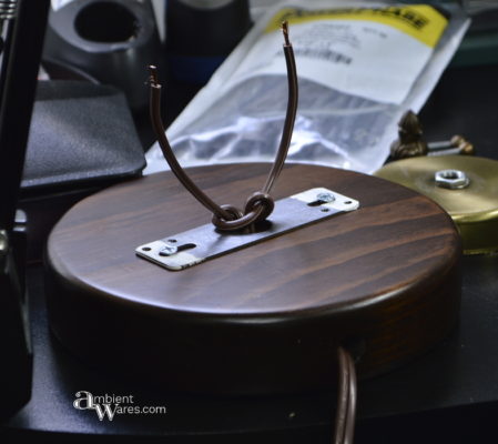 How to Make a Table Lamp from a Ceiling Fixture – Part 1