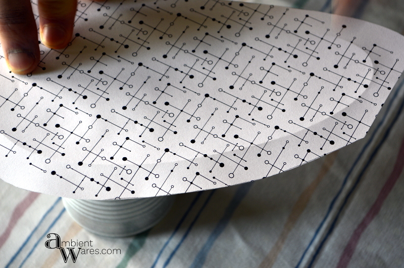 DIY Mid Century Modern Themed Plant Stand (Free Atomic Patterns)