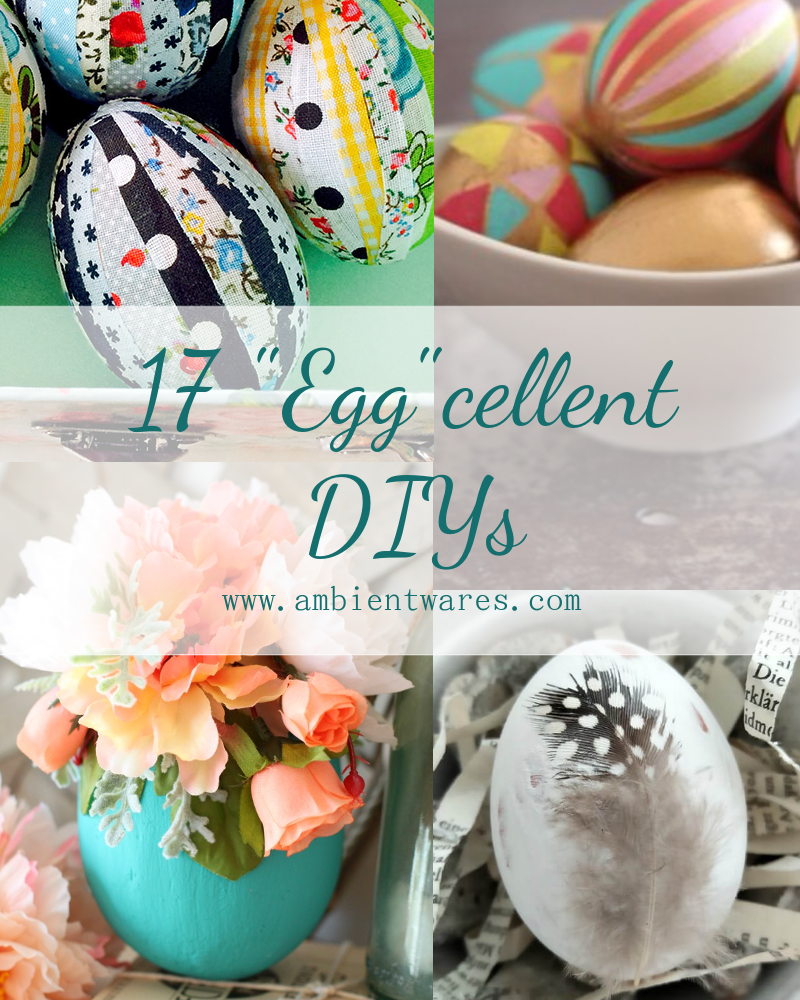 17 “Egg”cellent Spring & Easter DIYs + The Funtastic Friday Link Party