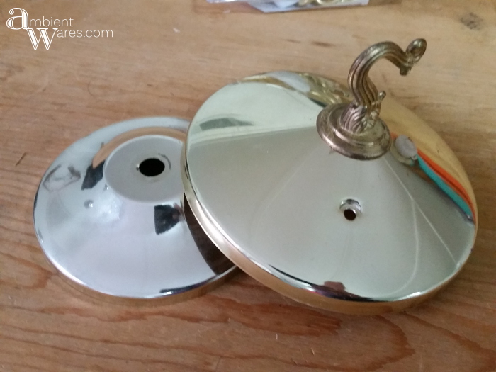 How To Rewire a Vintage Swag Lamp Using a Light Kit