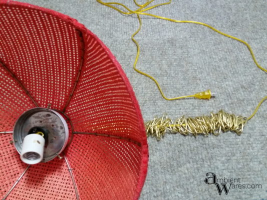 How To Rewire a Vintage Swag Lamp Using a Light Kit